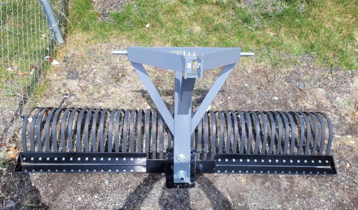 6′ Titan Landscape Rake – Young Tractors