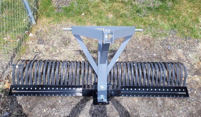 6′ Titan Landscape Rake – Young Tractors
